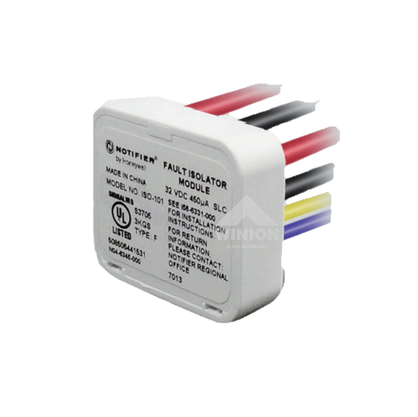 ISO-101 ＞ Honeywell Fire Alarm | 위니온 주식회사